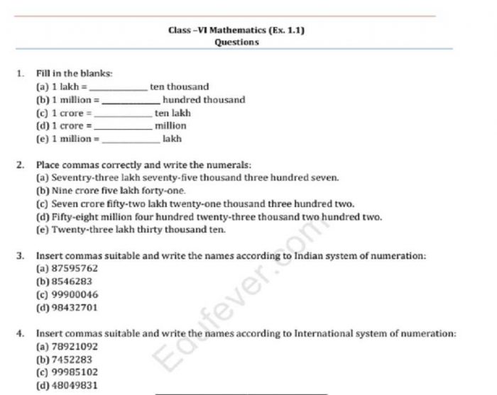 Download Free Class 6th Maths NCERT Solutions 2021 22 In PDF