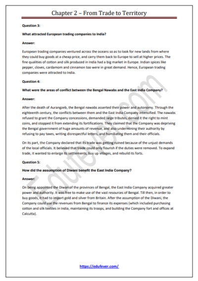 CBSE Class 8th History Our Pasts NCERT Solutions in PDF