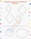 Class UKG - Color the Same Shapes Worksheets in PDF For Kindergarten