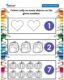 Class LKG - Colors and Numbers Worksheets in PDF For Kindergarten