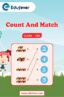 Class LKG - Count And Match Worksheets in PDF For Kindergarten