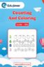 Class UKG - Counting and Coloring Worksheets in PDF For Kindergarten