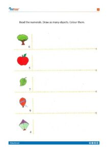 CBSE Class 1 Maths Activity Worksheet in PDF