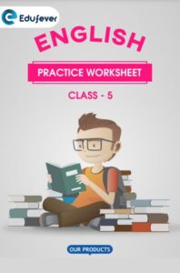 CBSE Class 5 English Practice Worksheet in PDF