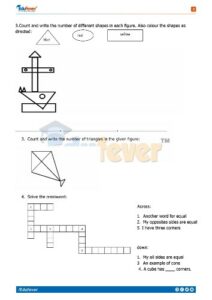 Free Download CBSE Class 2 Maths Holiday Homework in PDF