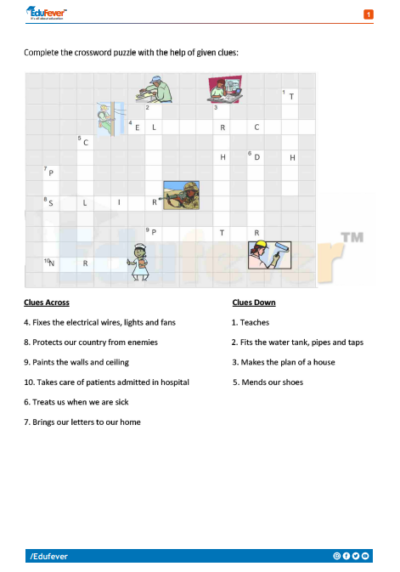CBSE Class 2 EVS Printable Worksheet in PDF