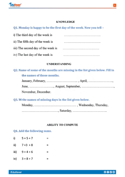 CBSE Class 2 Maths Question Bank in PDF