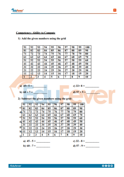 CBSE Class 3 Maths Printable Worksheet