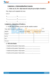 CBSE Class 4 Maths Printable Worksheet in PDF