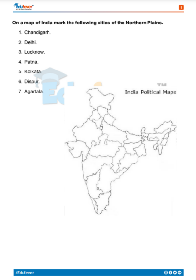 CBSE Class 4 Social Science Holiday Homework in PDF