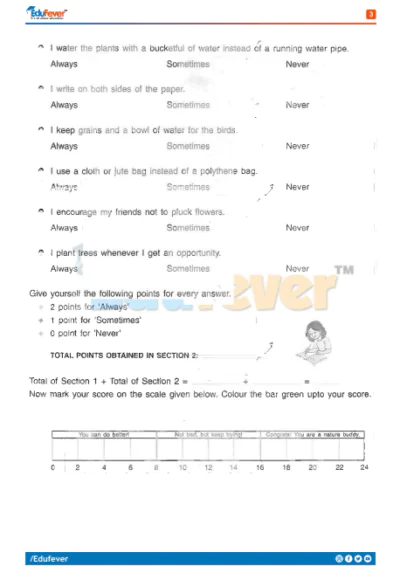 CBSE Class 5 EVS Activity Worksheets