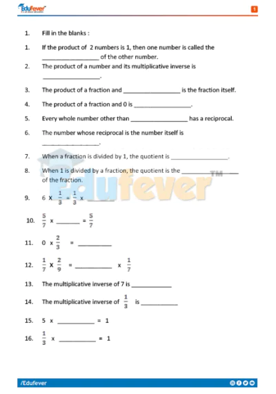 CBSE Class 5 Maths Practice Worksheet
