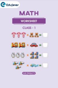 CBSE Class 1 Maths Worksheet in PDF