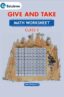 CBSE Class 3 Math Give And Take Worksheet with Solutions