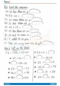 CBSE Class 3 Math Give And Take Worksheet with Solutions