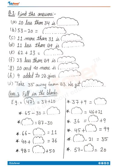 Buy Class 3 Math Give And Take Worksheet With Solutions