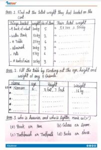 CBSE Class 4 Math How Heavy? How Light Worksheet with Solutions