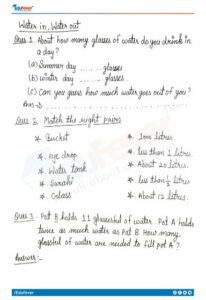 CBSE Class 3 Math Jugs and Mugs Worksheet with Solutions