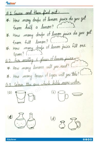 Buy Class 2 Math Jugs and Mugs Worksheet with Solutions