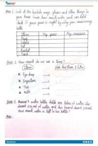 CBSE Class 4 Math Jugs and Mugs Worksheet with Solutions