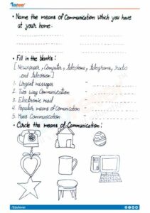 CBSE Class 2 EVS Means Of Communication Worksheet with solutions