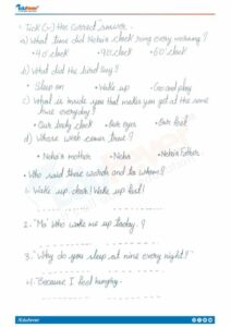 CBSE Class 4 English Neha's Alarm Clock Worksheet with Solutions