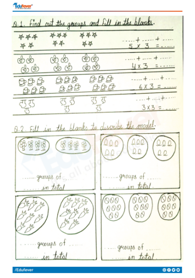 CBSE Class 2 Math Counting in Groups Worksheet with Solutions