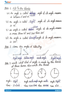 CBSE Class 5 Math Shapes and Angles Worksheets with Solutions PDF
