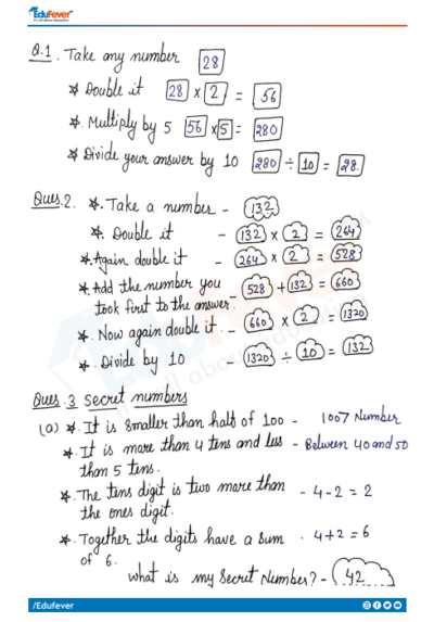 CBSE Class 5 Maths Can You See the Pattern Worksheet with Solutions PDF
