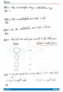 CBSE Class 5 Math Shapes and Angles Worksheets with Solutions PDF