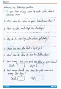 CBSE Class 4 EVS Too Much Water Too Little Water Worksheet with Solutions
