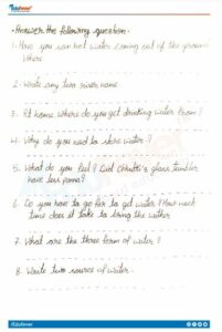 CBSE Class 3 EVS Water O' Water! Worksheet with Solutions