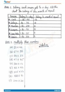 CBSE Class 5 Math Ways to Multiply and Divide Worksheet With Solutions