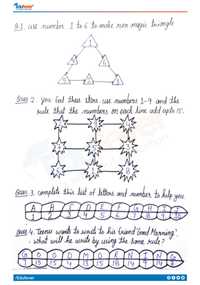 CBSE Class 4 Math Play with Patterns Worksheet with Solutions