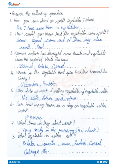 CBSE Class 4 EVS From Market to Home Worksheet with Solutions