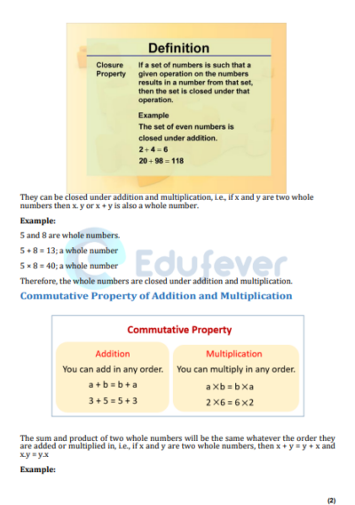 Class 6 Maths Chapter 6 Integers Worksheets