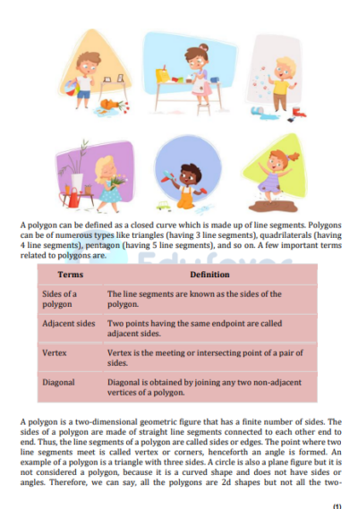 Class 6 Maths Chapter 4 Basic Geometrical Ideas Worksheets