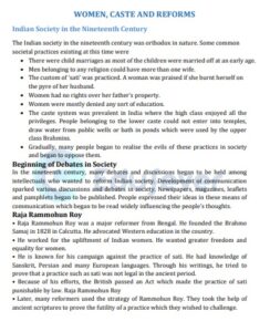 Class 8 History Chapter 7 Questions and Answers