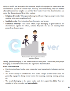 Class 6 Diversity and Discrimination Questions and Answers