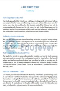 CBSE Class 10 English The Thief Story Worksheet